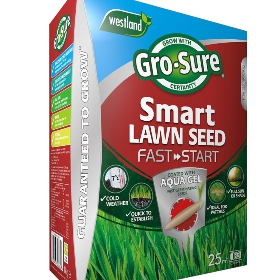 Buy lawn grass seed Gro-sure smart fast start 'lawn seed'