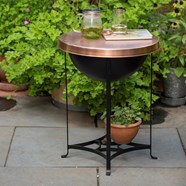 Buy Fire Pit table With Copper Top Tall Buy Fire Pit table With Copper Top Tall