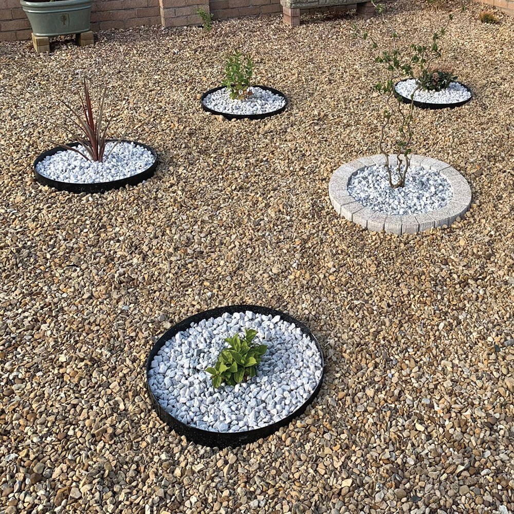 circular border edging