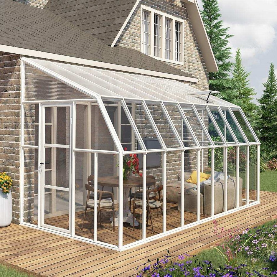 Buy Palram - Canopia Sun Room Clear 8x18 8' x 19': Delivery by Primrose