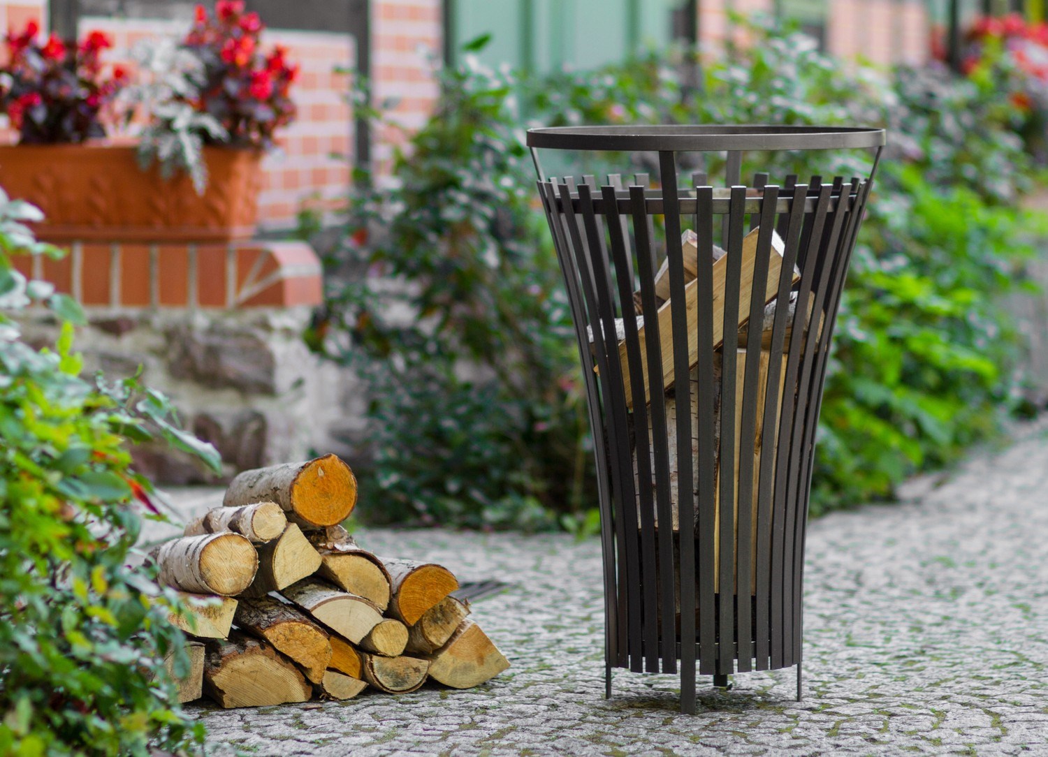 Buy Flame Fire Basket: Delivery by Primrose