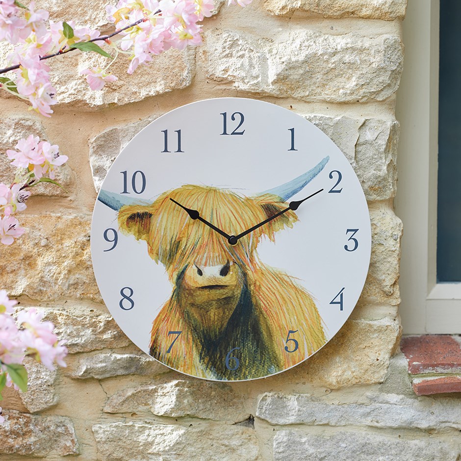 Buy 12in Highland Wall Clock by Smart Garden: Delivery by Primrose