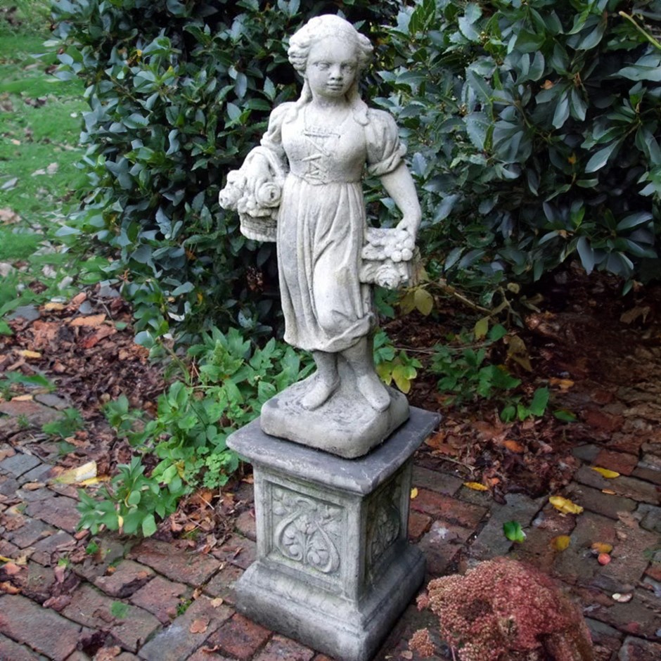 Buy Garden Statue | Spring Girl Statue: Delivery by Primrose