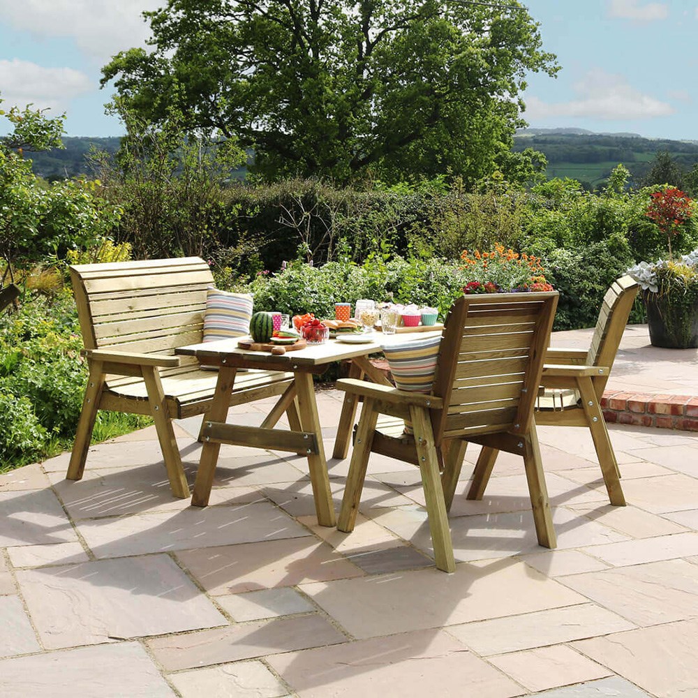 Buy Freya Wooden Dining Set: Delivery by Primrose