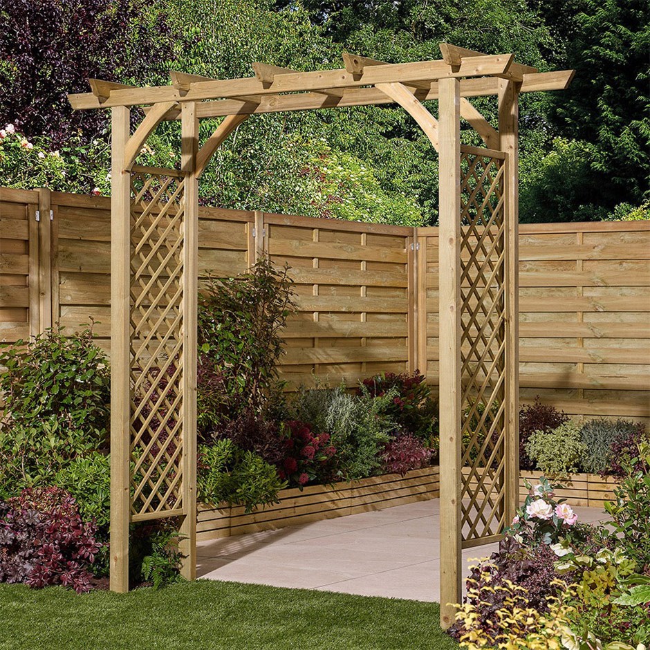 Buy Broadway Wooden Arch: Delivery by Primrose
