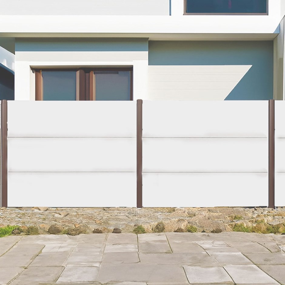 Buy Endurofence Composite Fencing White: Delivery by Primrose