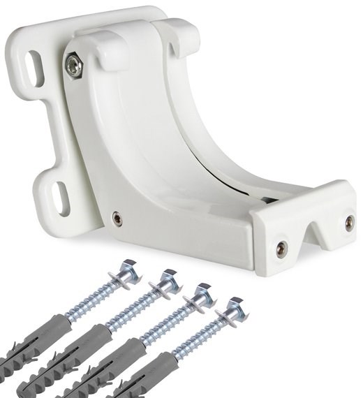 Buy Full cassette bracket with coach bolts (white): Delivery by Primrose