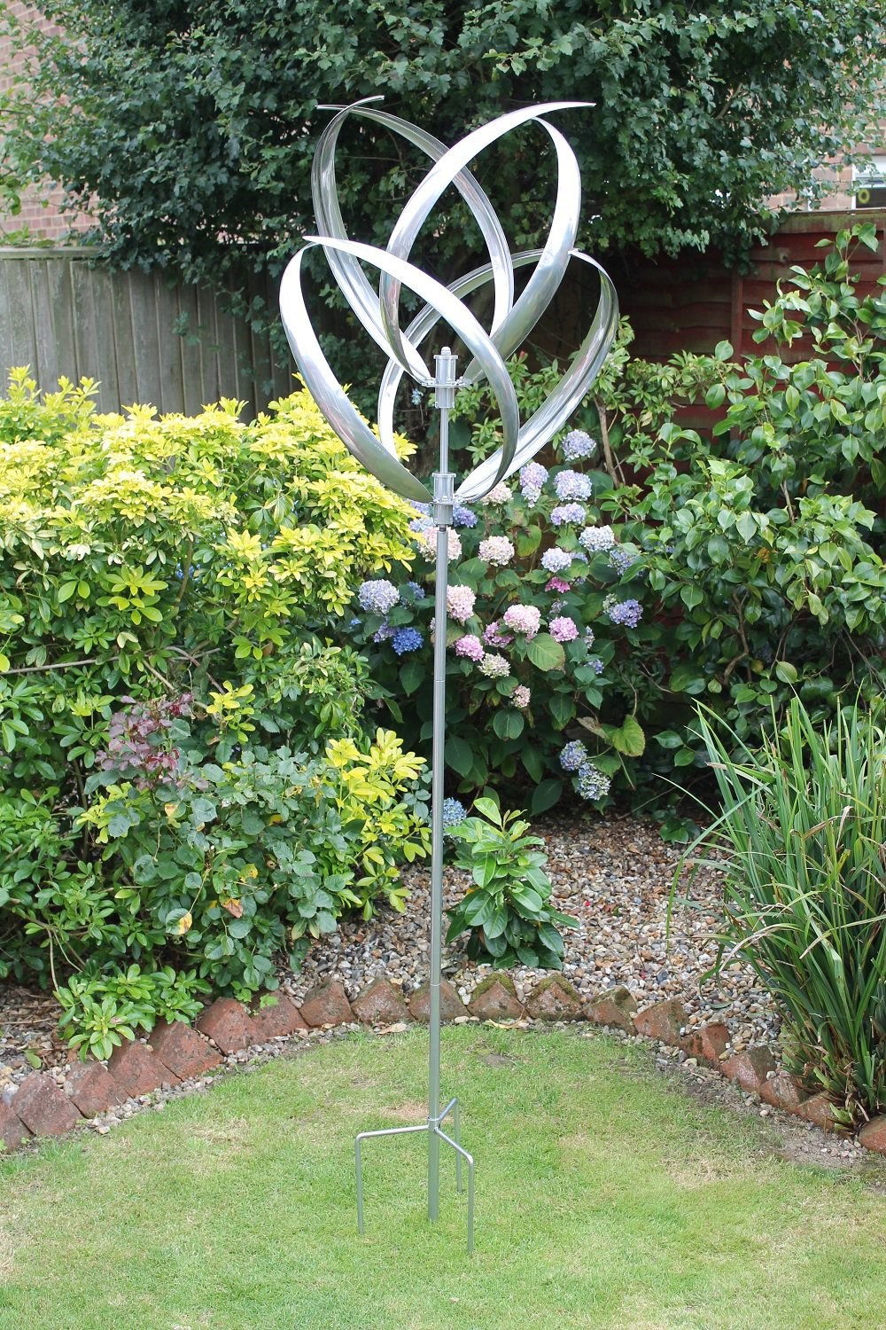 Buy Hampton Wind Spinner in Silver Dia 56cm: Delivery by Primrose