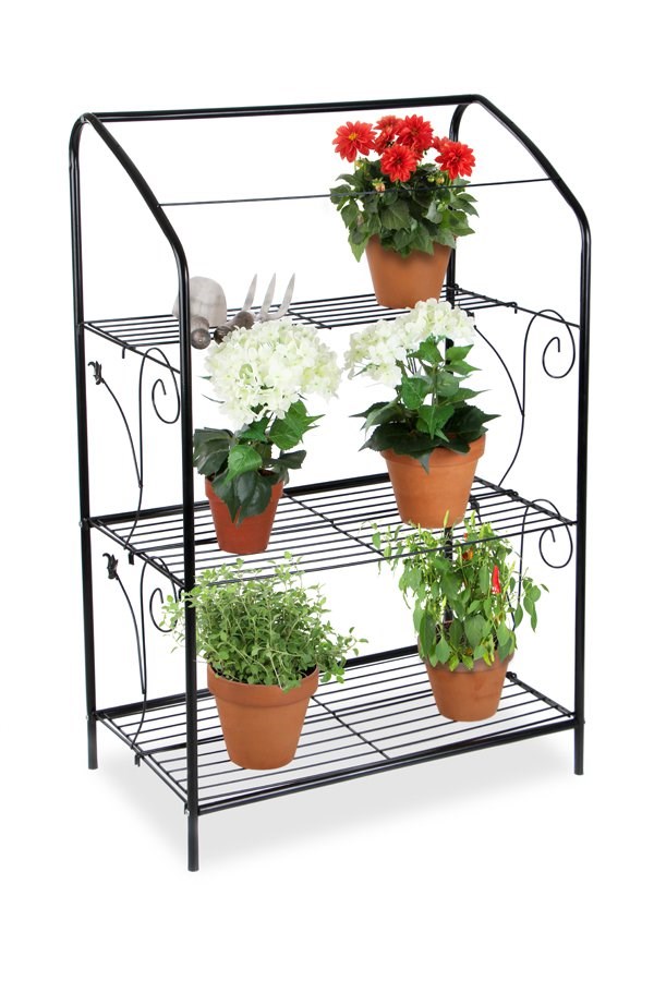 Buy Set of 2 Lacewing™ 3-Tier Mini Greenhouses / Plant Stands with ...