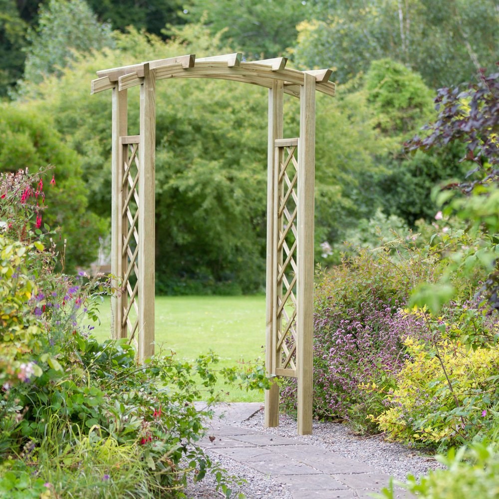 Buy Starlight Wooden Arch 223cm: Delivery by Primrose