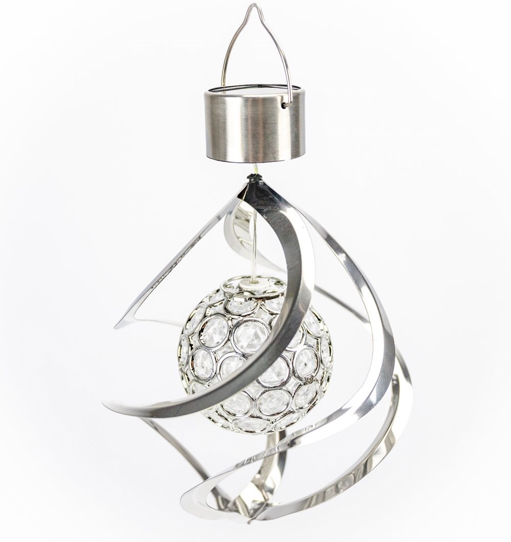 Buy Hanging Solar Wind Spinner Colour Changing Light by Solaray ...