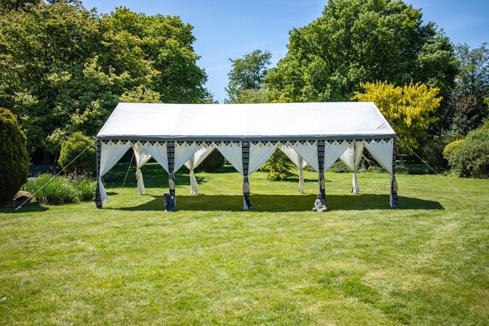 Buy 4x8m Luxury Indian-Style Waterproof Polycotton Marquee - by Kerala ...