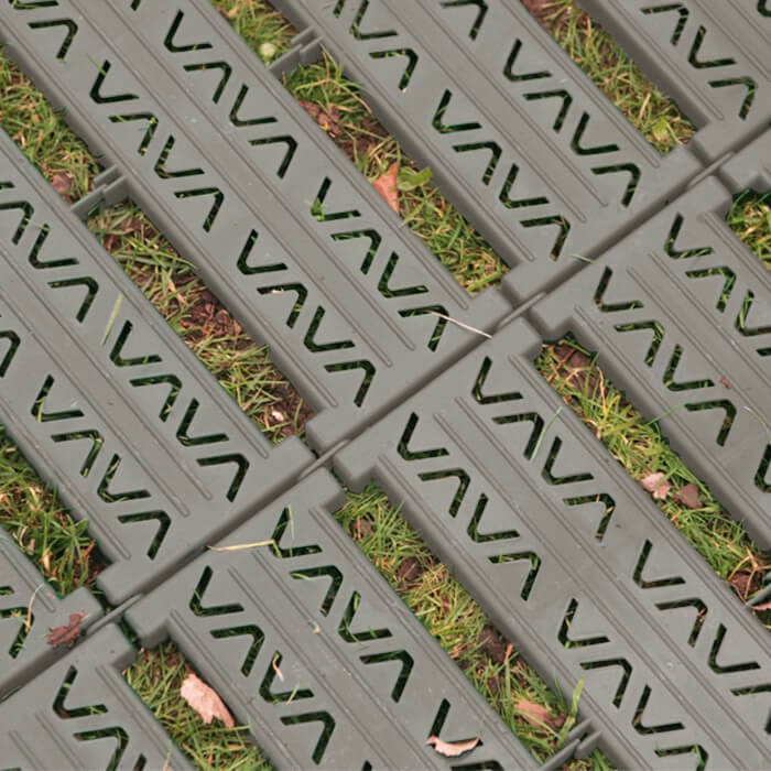 Buy Instant Garden Roll Out Path Grey - Plastic - Chevron - 3 Metres ...