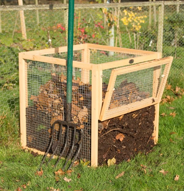 Buy Premium Wire Mesh Compost Bin w/ Door | 342 Litres | Lacewing ...